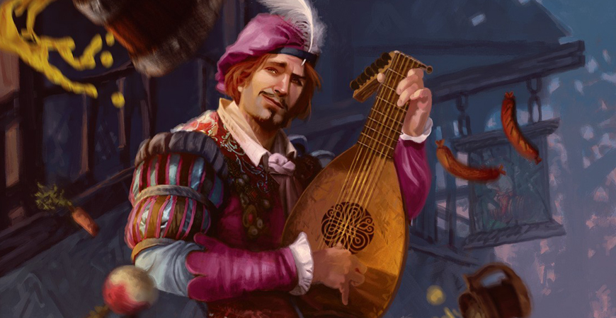 The Witcher - Portrait de Jaskier, le poète meilleur ami de Geralt